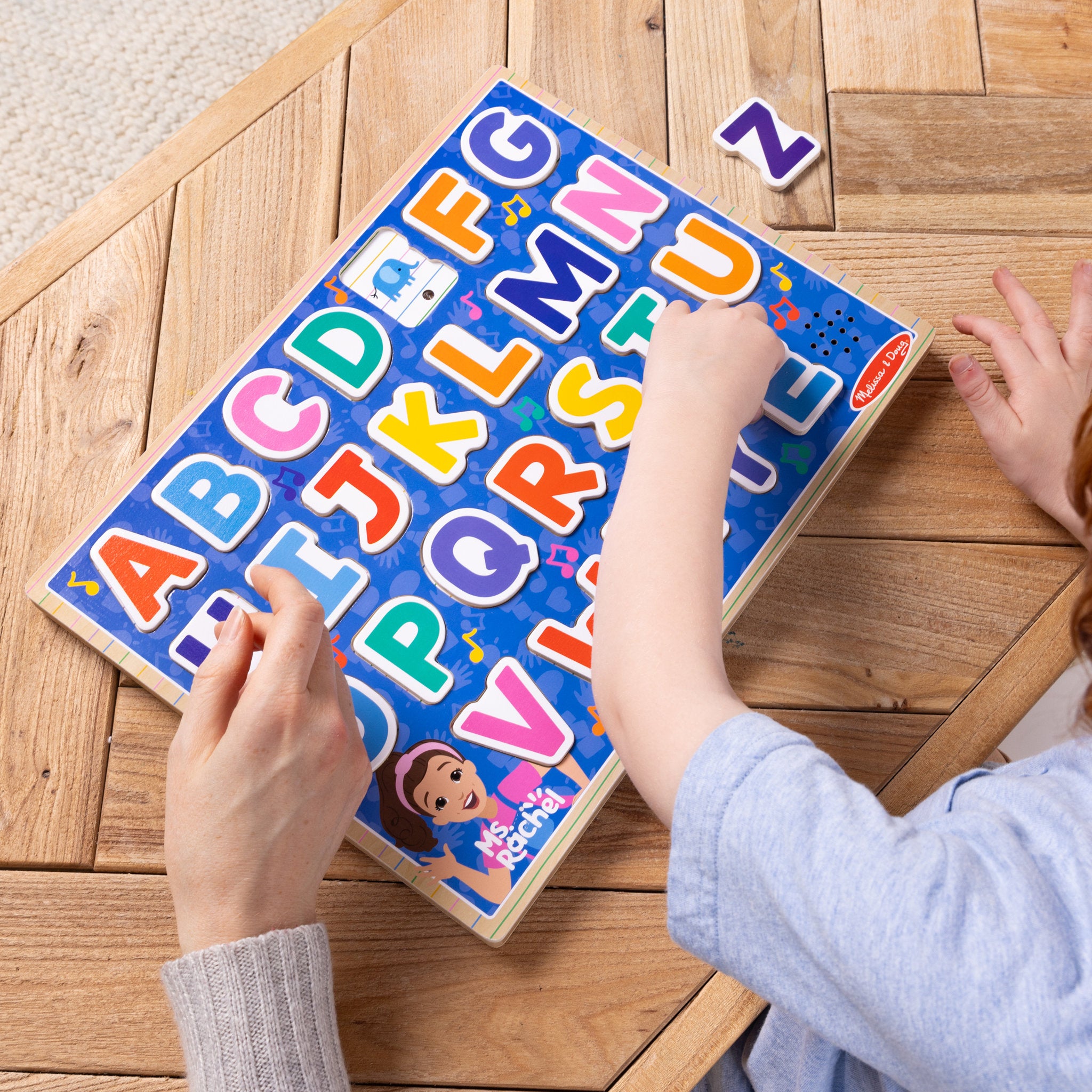 Melissa & Doug Ms Rachel Alphabet Phonics Puzzle – Toyworld NZ