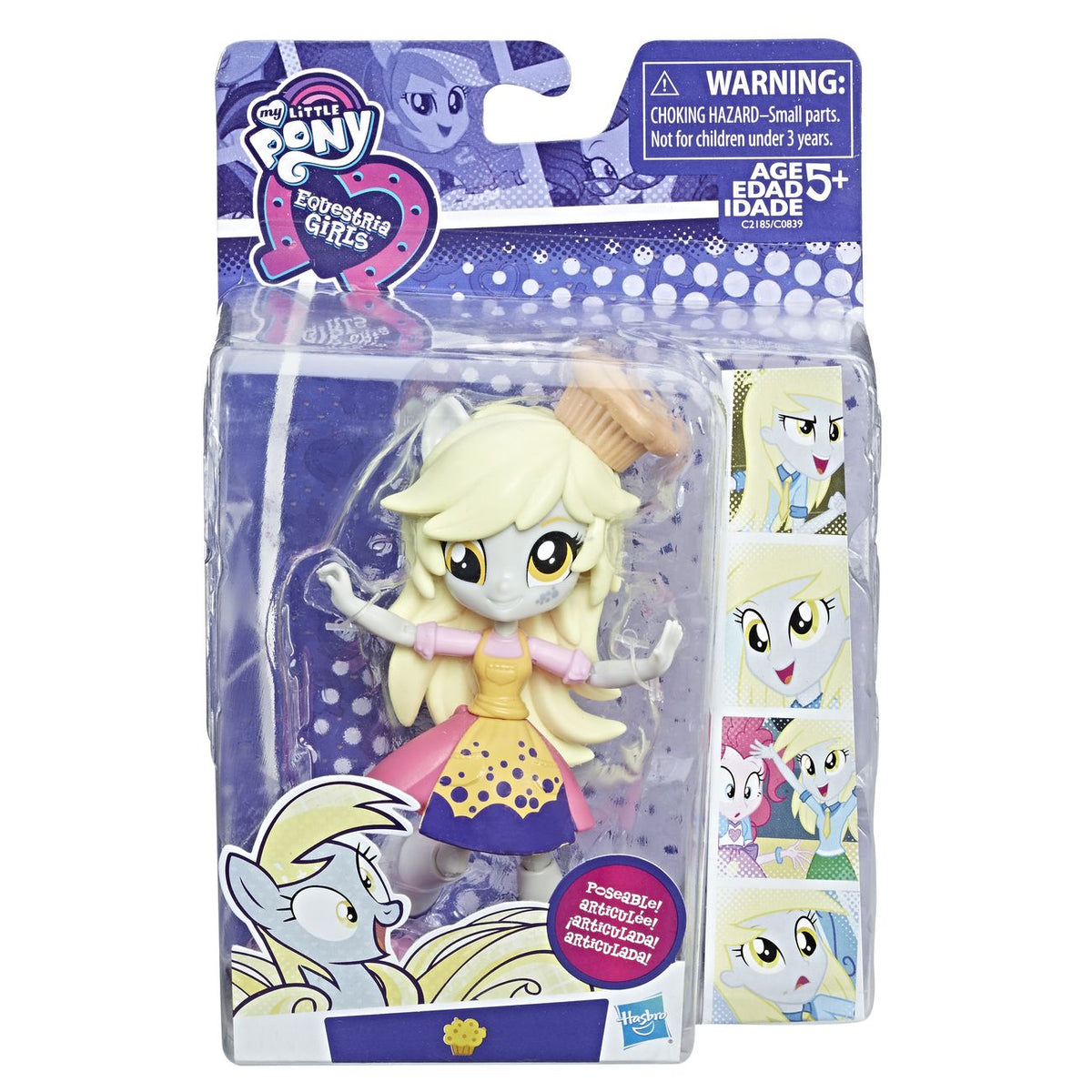 My Little Pony Equestria Girls Minis Character Poseable Figure Derpy M ...