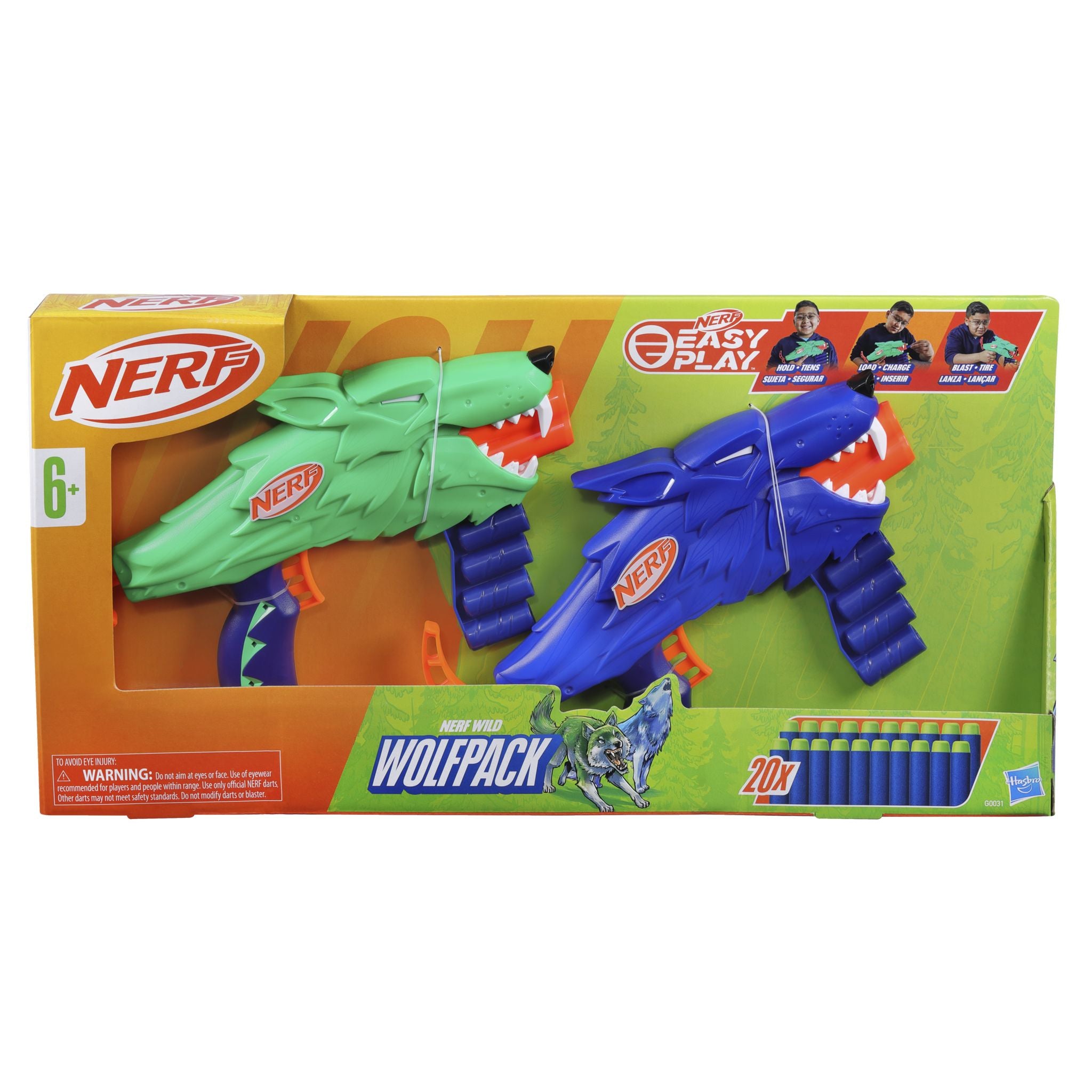 NERF Wild Wolfpack Blaster – Toyworld NZ