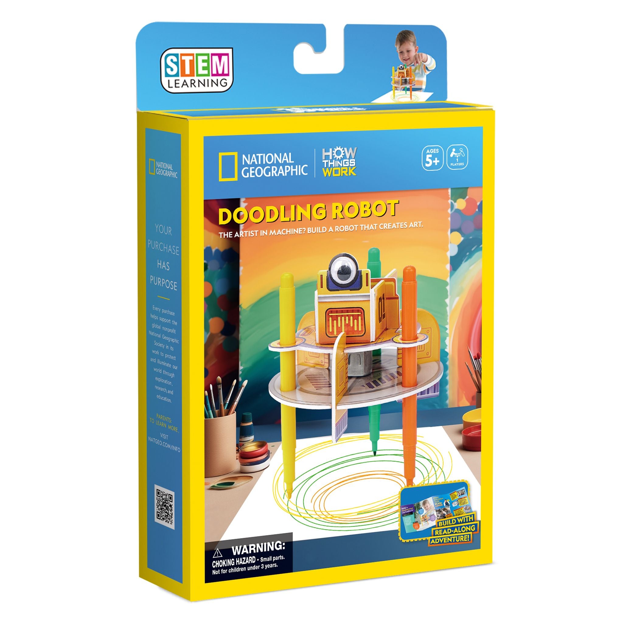 National Geographic - How Things Work, Doodling Robot – Toyworld NZ