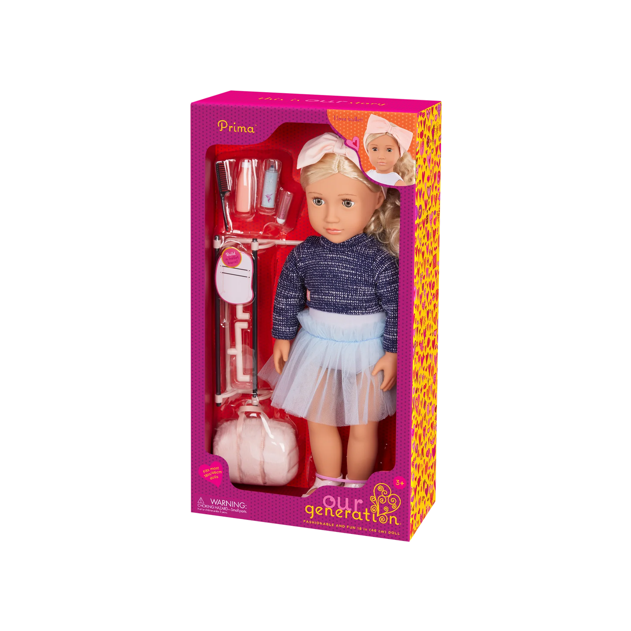 Our Generation 18 Inch Deluxe Doll Prima – Toyworld NZ