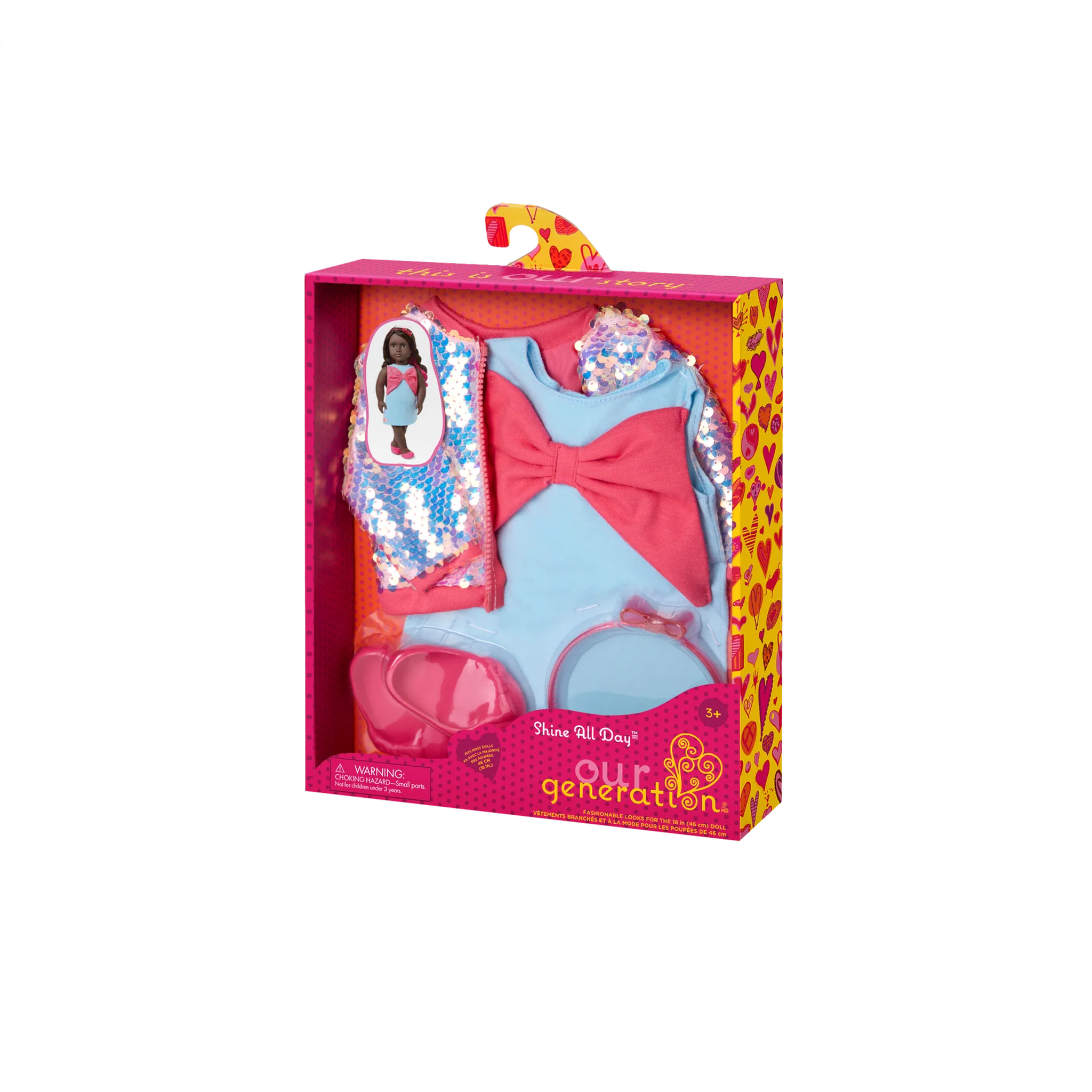 Our Generation Regular Outfit - Shine All Day – Toyworld NZ