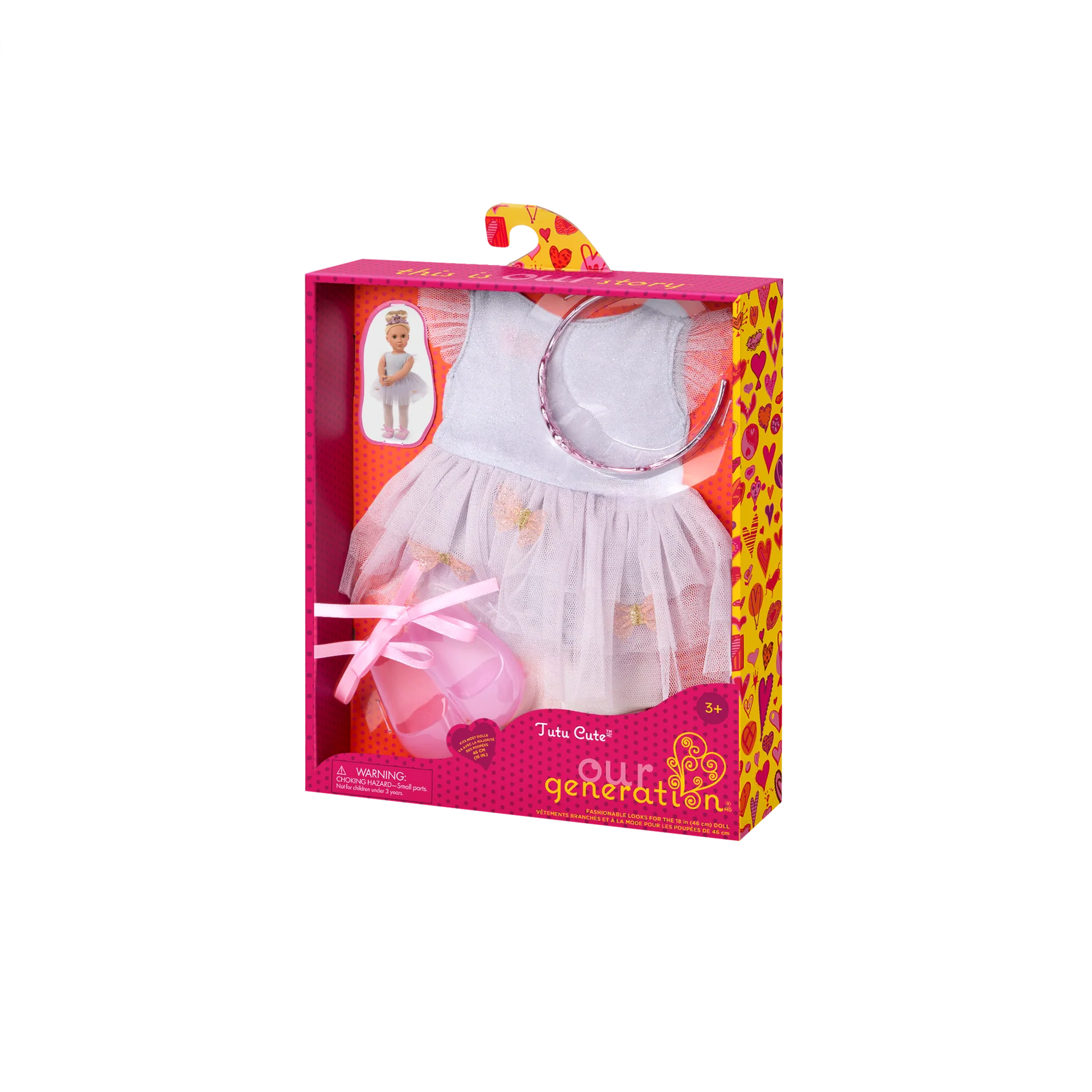 Our Generation Regular Outfit Ballet - Tutu Cute – Toyworld NZ