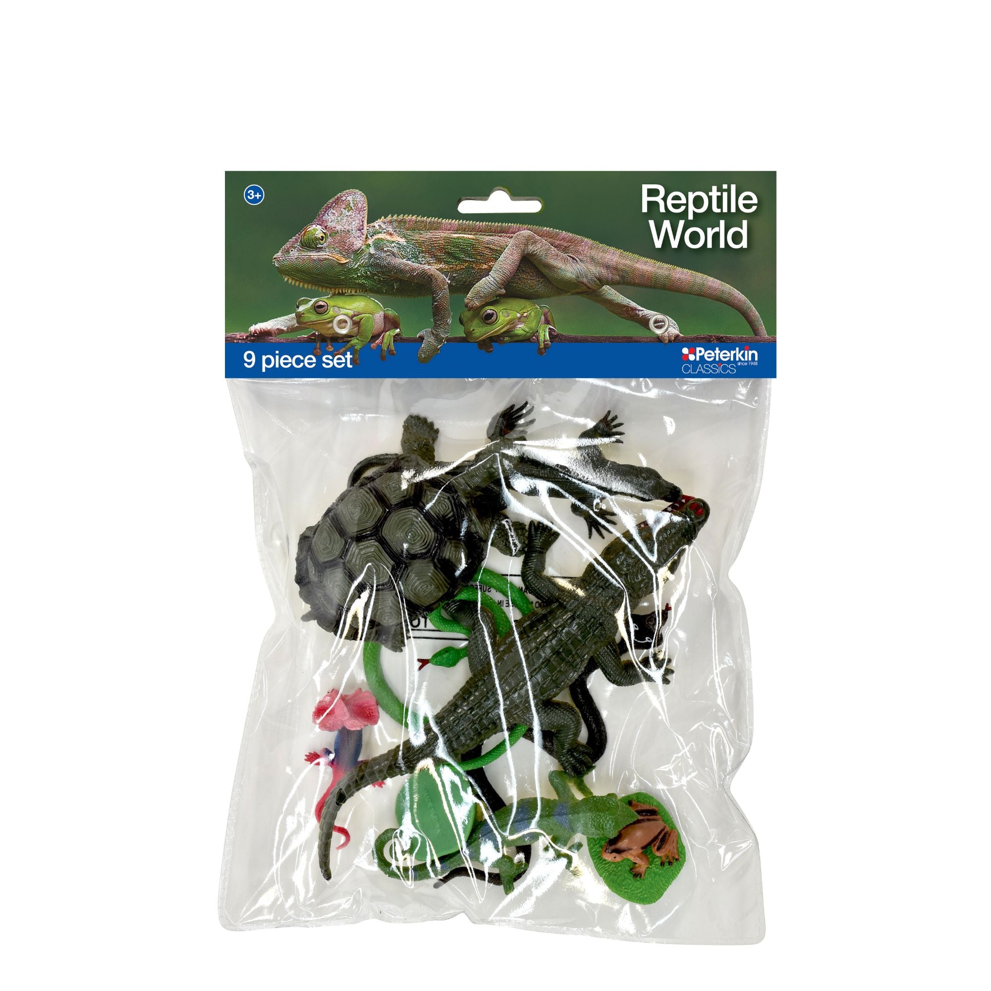 Peterkin Classics Reptile World 9 Piece Figure Set – Toyworld NZ