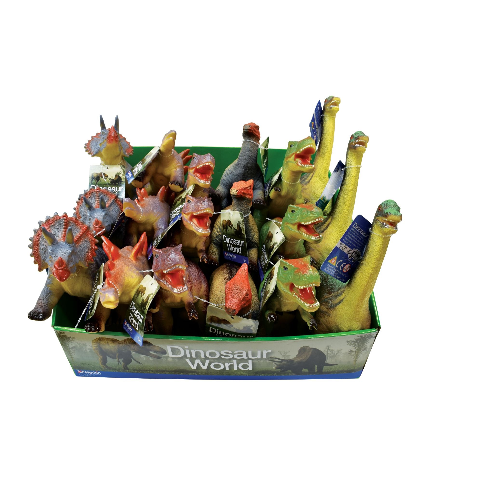Peterkin Dinosaur World Soft Dinosaurs Assorted Styles – Toyworld NZ