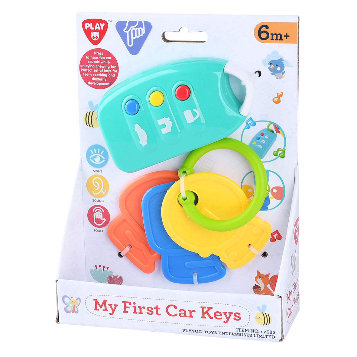 Playgo Toys Ent. Ltd. Battery Operated My First Car Keys – Toyworld NZ