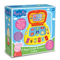 Peppa Pig Laugh & Learn Laptop – Toyworld NZ