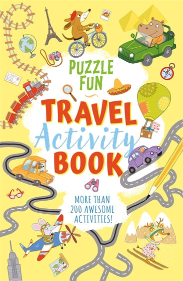PUZZLE FUN TRAVEL ACTIVITY BOOK – Toyworld NZ
