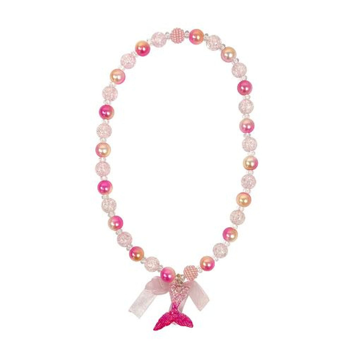 Pink Poppy Mermaid Tail Necklace – Toyworld NZ