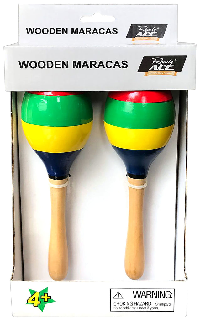 Ready Ace Audition Series Wooden Maracas – Toyworld NZ
