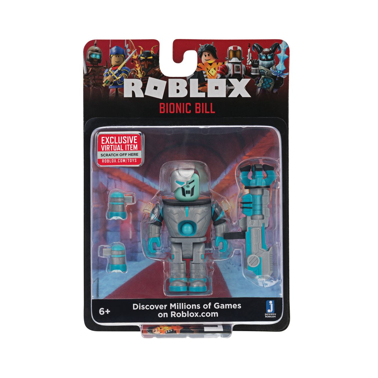Roblox Core Figure Pack Bionic Bill – Toyworld NZ