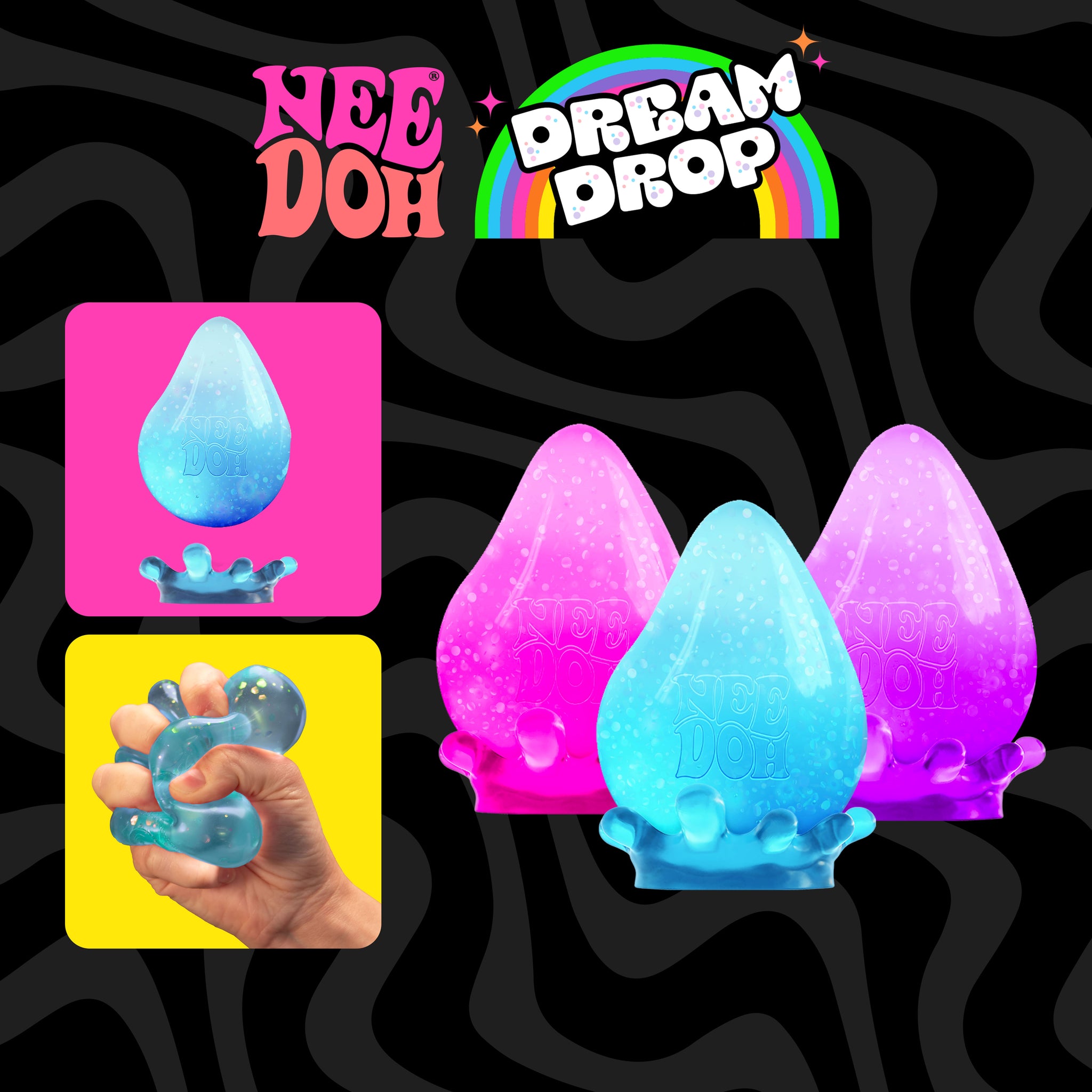 Schylling Dream Drop NeeDoh Assorted Styles – Toyworld NZ