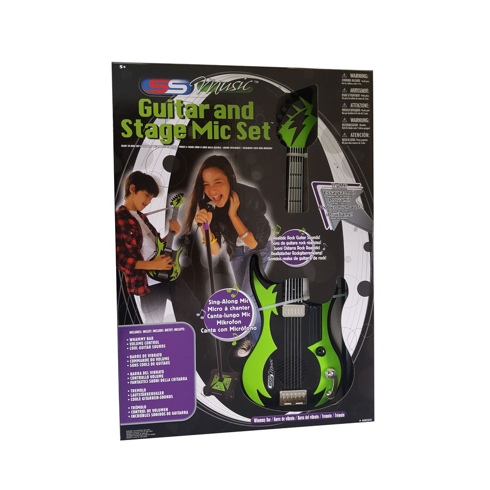 Ss Music Guitar & Stage Mic | Toys In-Store | Toyworld NZ