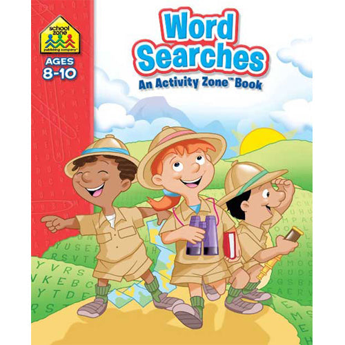 School Zone Activity Zone Word SeaRChes Workbook – Toyworld NZ