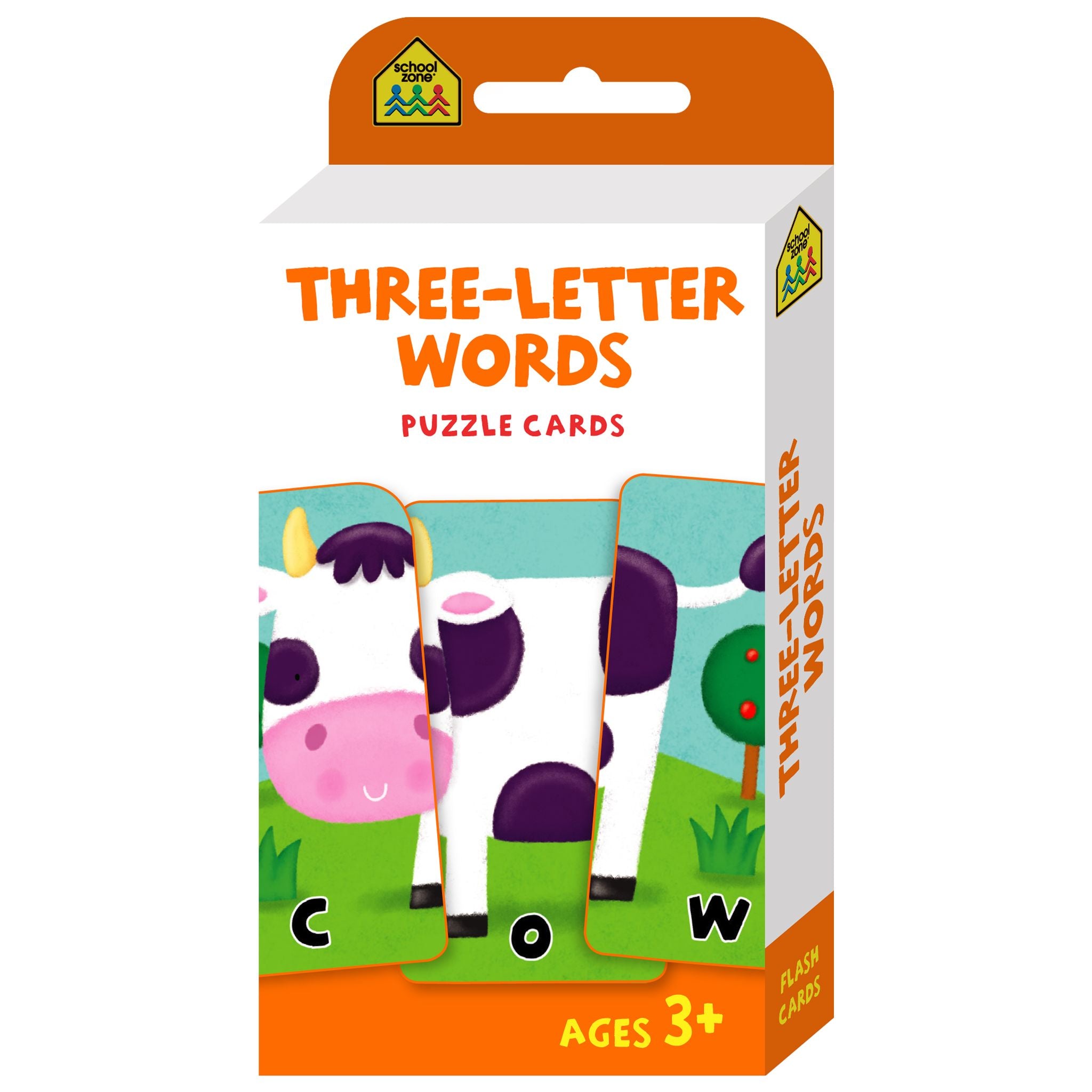 School Zone Flash Cards Three Letter Words – Toyworld NZ