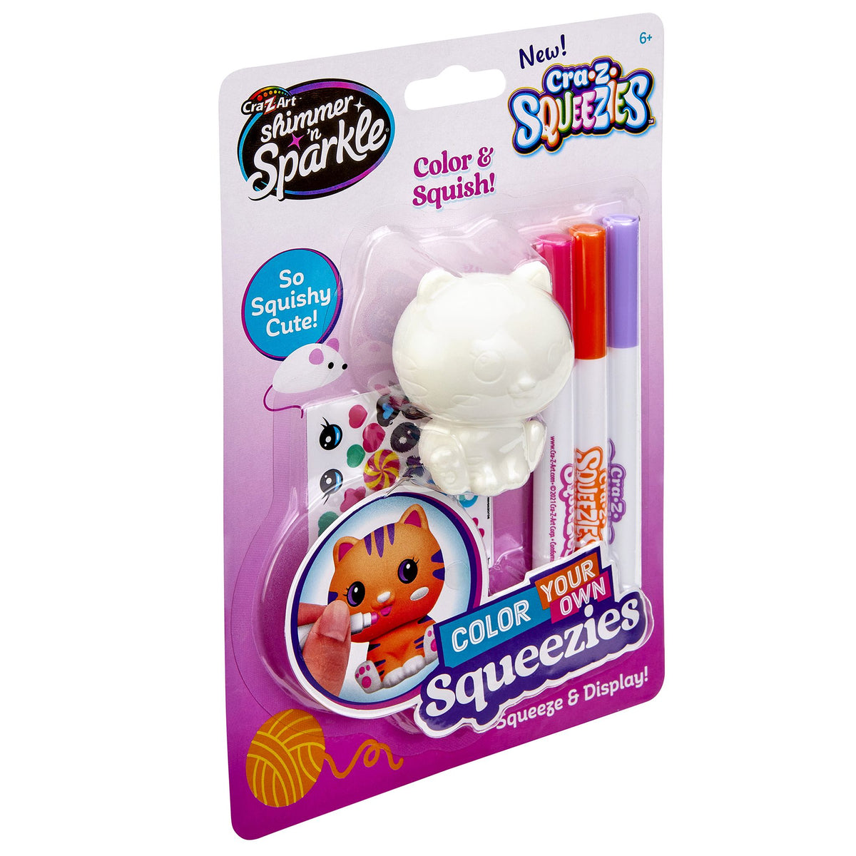 Shimmer 'N Sparkle Color Your On Squeezies – Toyworld NZ