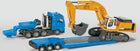 Siku 1847 1:87 Heavy Haulage Transporter With Flat Bed Trailer ...