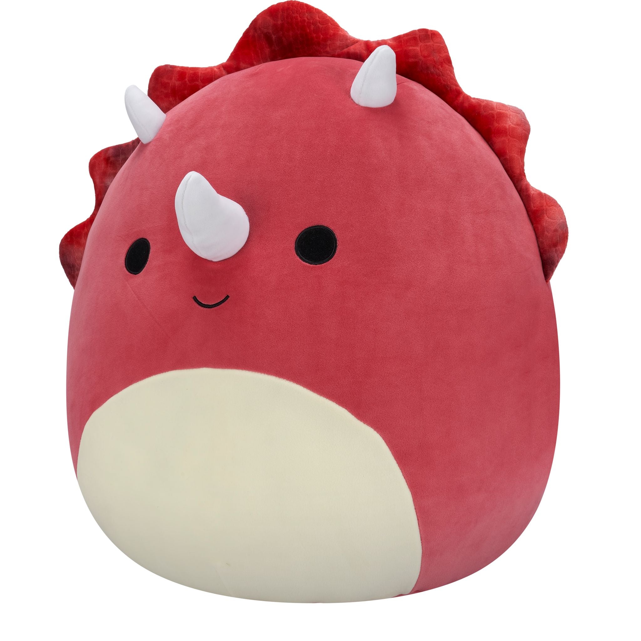Squishmallows 20 Inch Plush S21 Tristan The Red Triceratops – Toyworld NZ