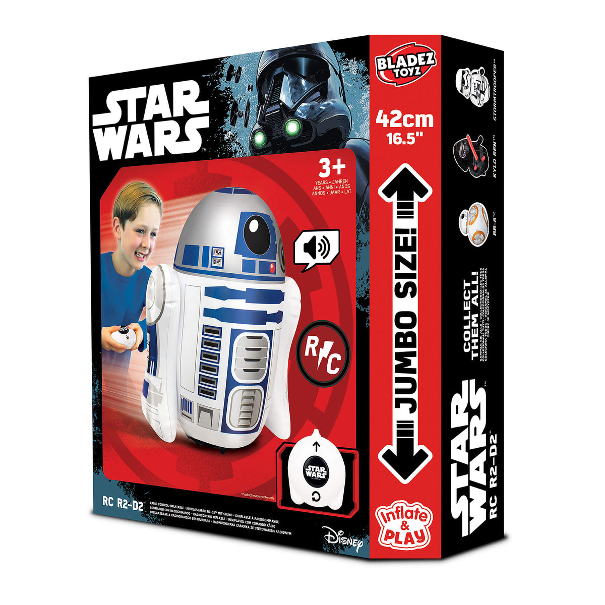 Star Wars Radio Controlled Mini Inflatable R2-D2 – Toyworld NZ