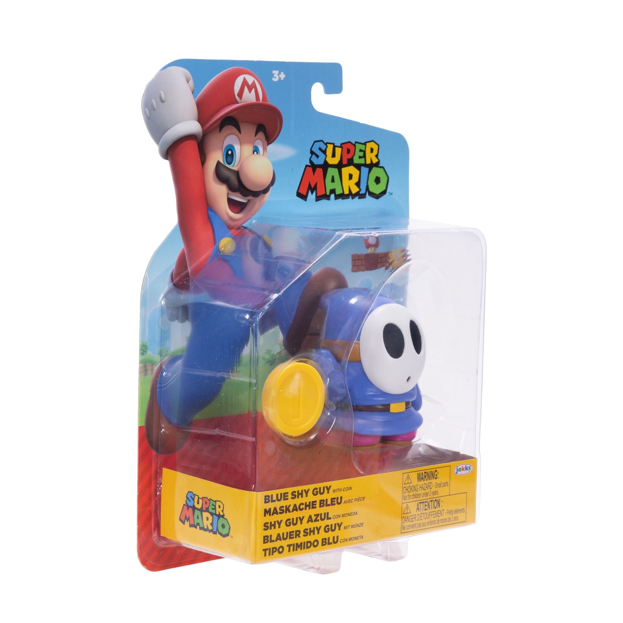 Nintendo Super Mario 4 Inch Figures Wave 38-Blue Shy Guy – Toyworld NZ
