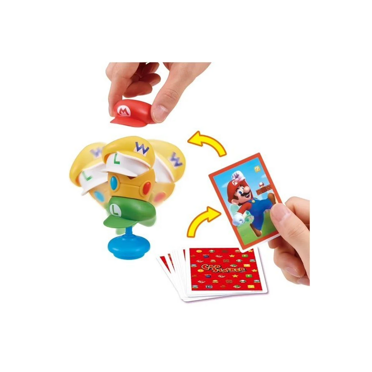 Super Mario Cap Stacker Game – Toyworld NZ