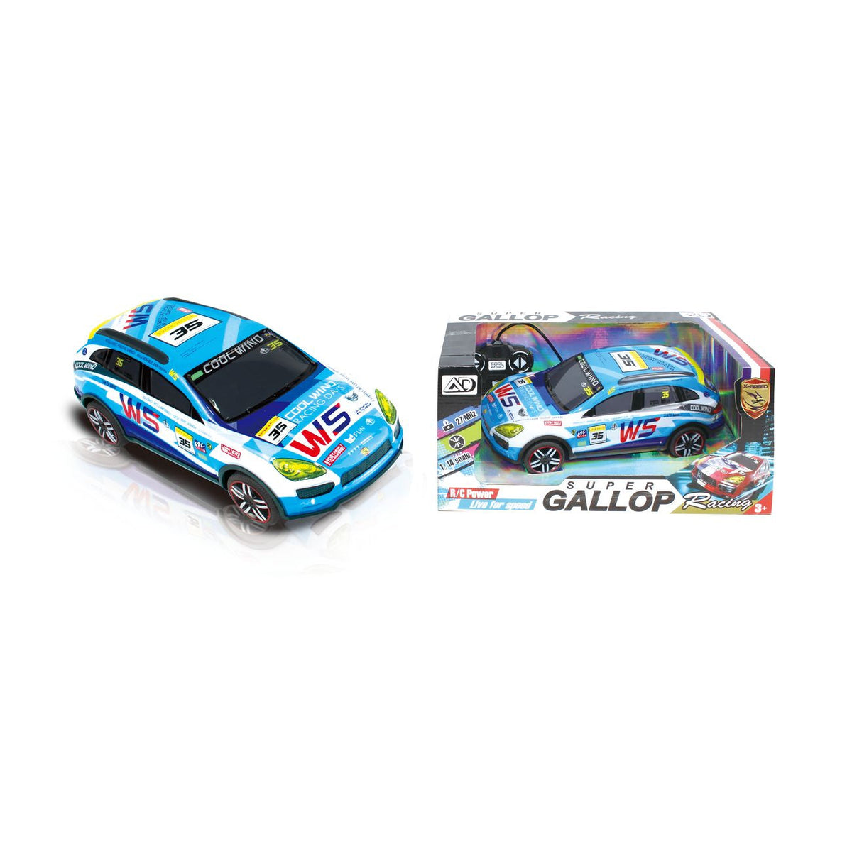 SUPER GALLOP RACING 1:14 REMOTE CONTROL EURO STYLE RACING CAR ASSORTED ...