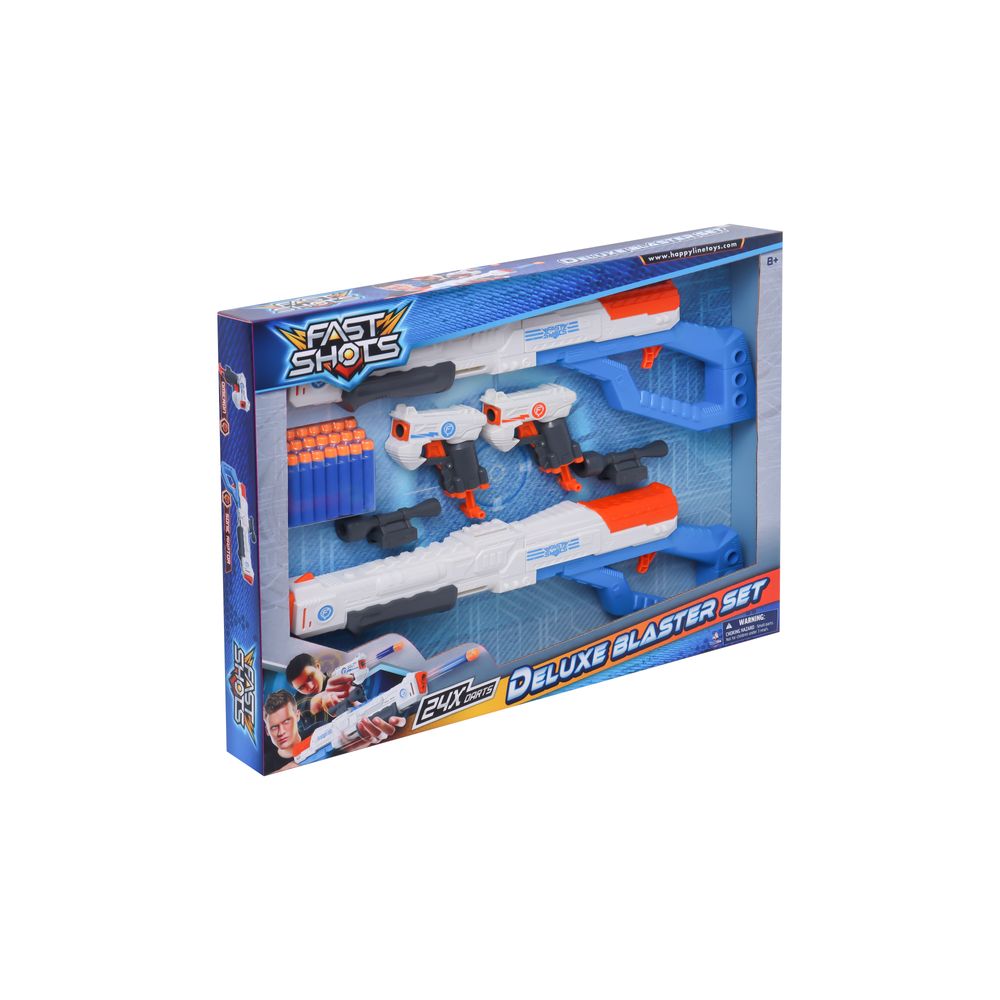 Fast Shots Deluxe Blaster Set – Toyworld NZ