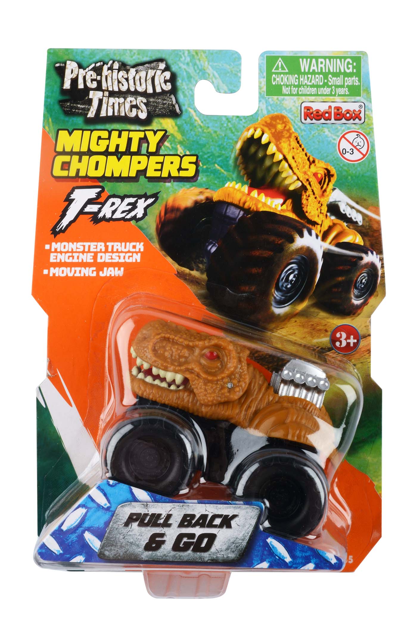 Pre-Historic Times Mighty Chompers Pull Back & Go T-Rex – Toyworld NZ