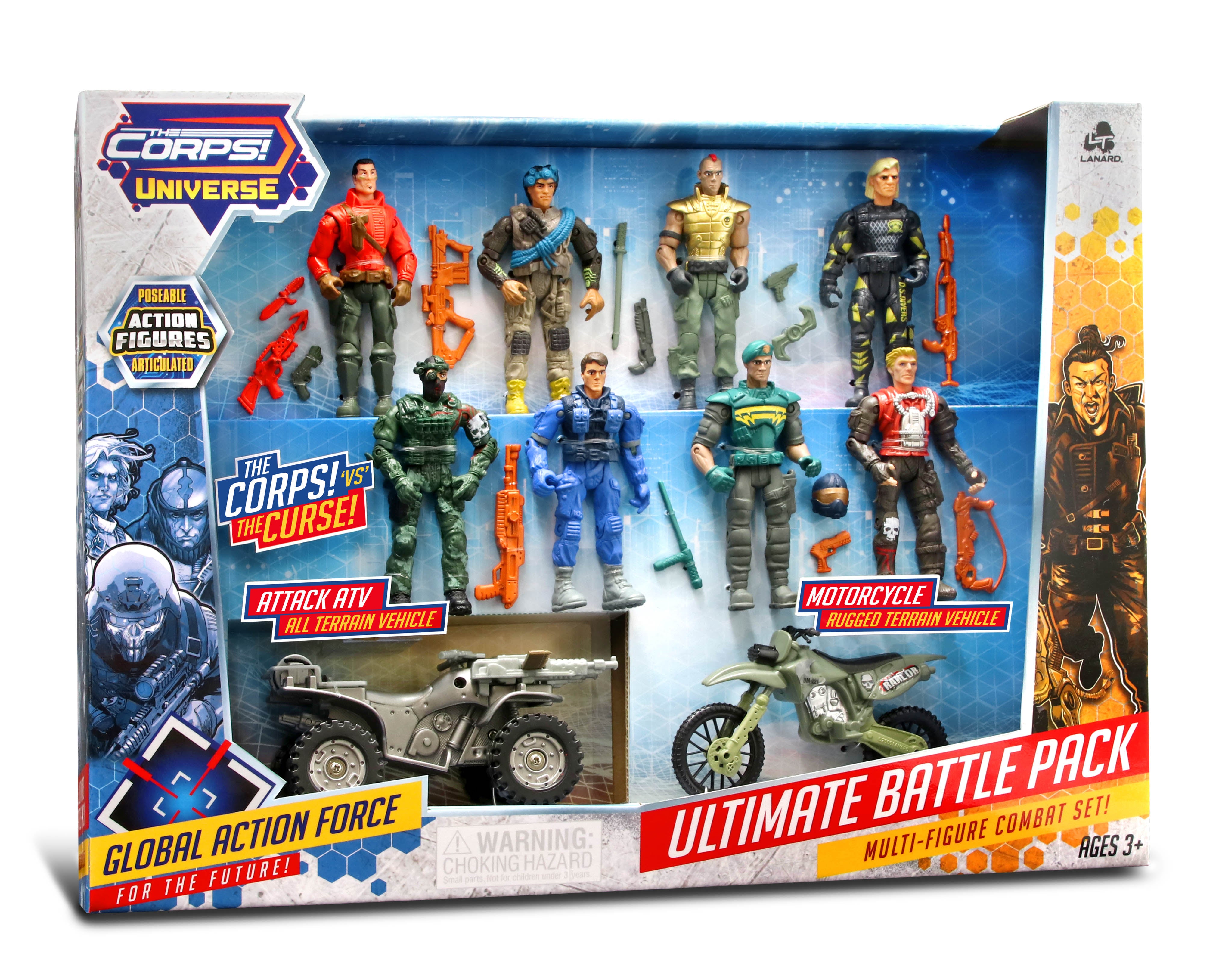 Lanard The Corps! Universe Ultimate Battle Pack – Toyworld NZ