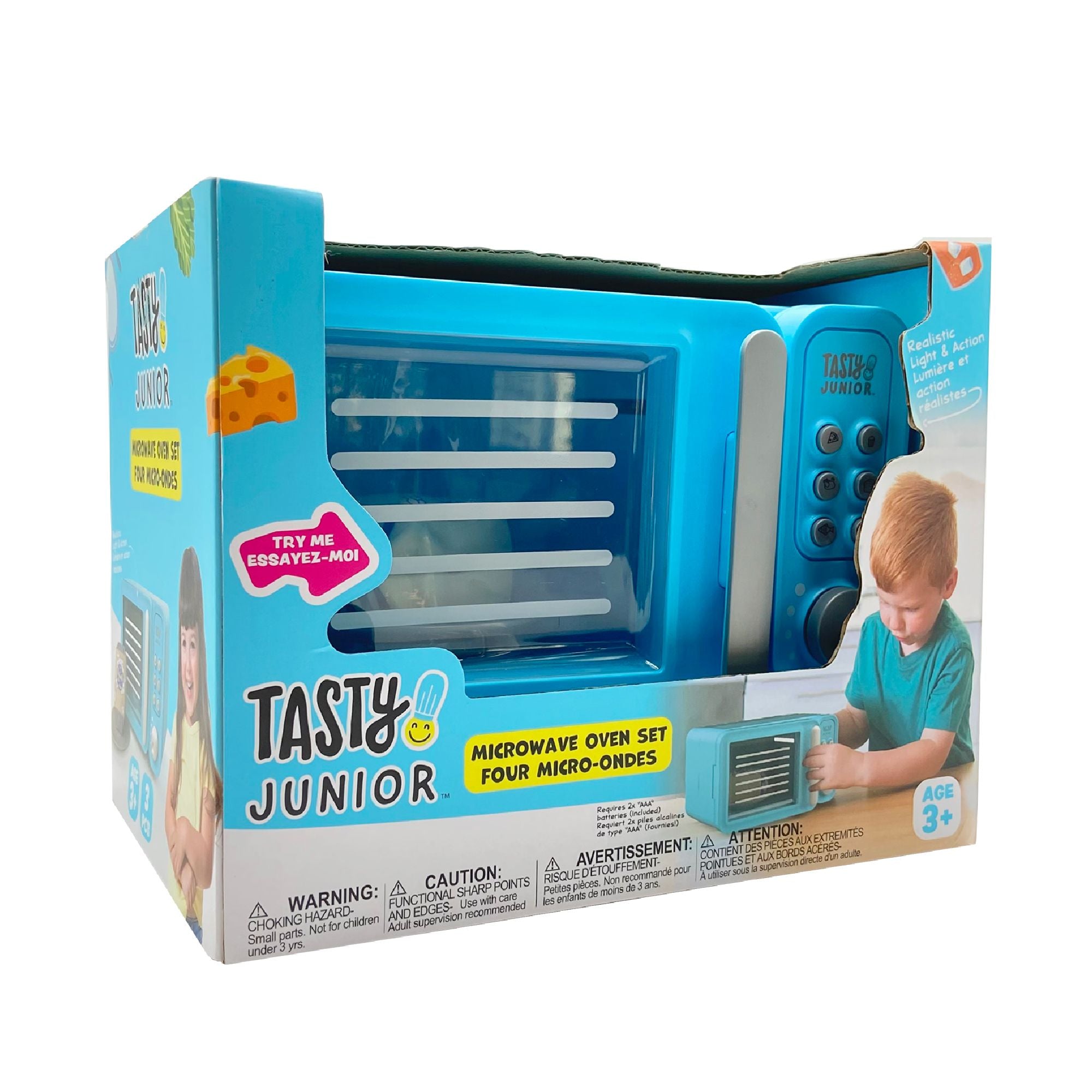 Tasty Junior Battery Operated Microwave Oven Set – Toyworld NZ