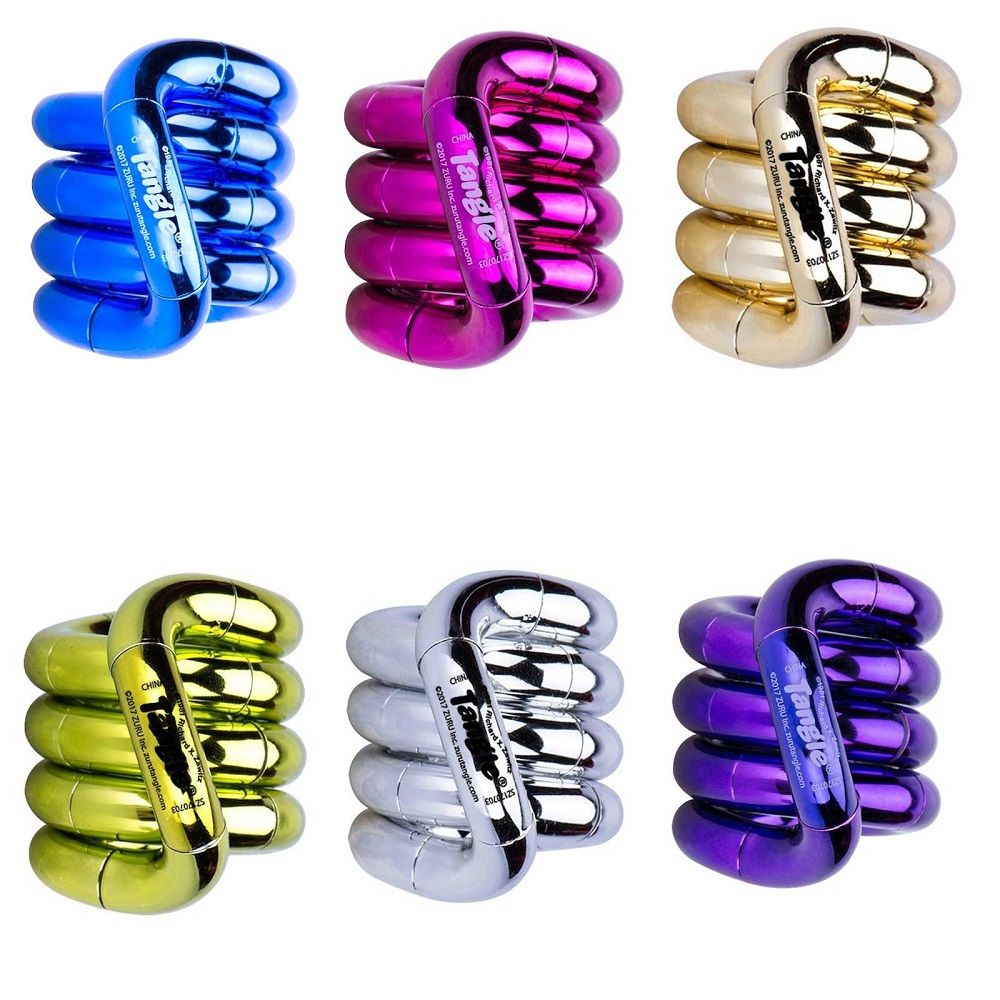 Tangle Metalics Assorted Styles – Toyworld NZ