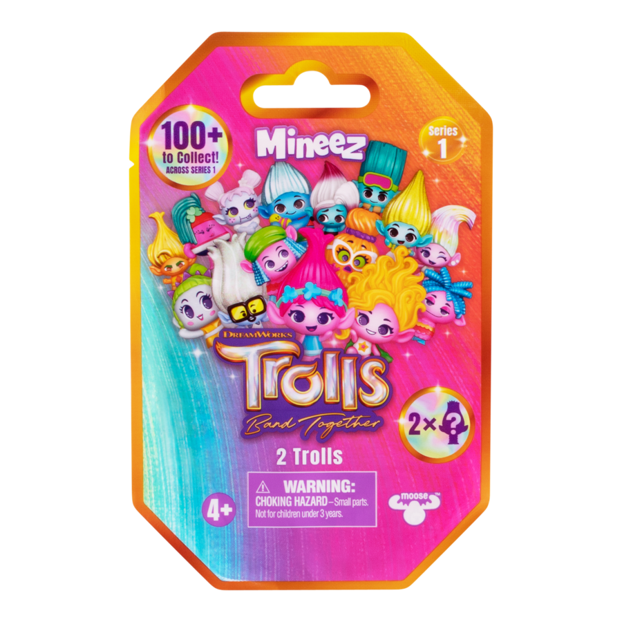 Trolls S1 Mineez Figure 2 Pack – Toyworld NZ