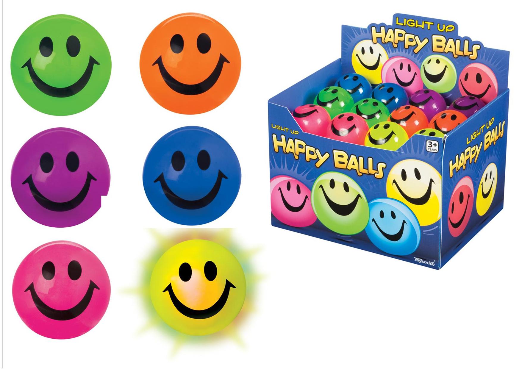 LIGHT UP HAPPY BALL ASSORTED STYLES – Toyworld NZ
