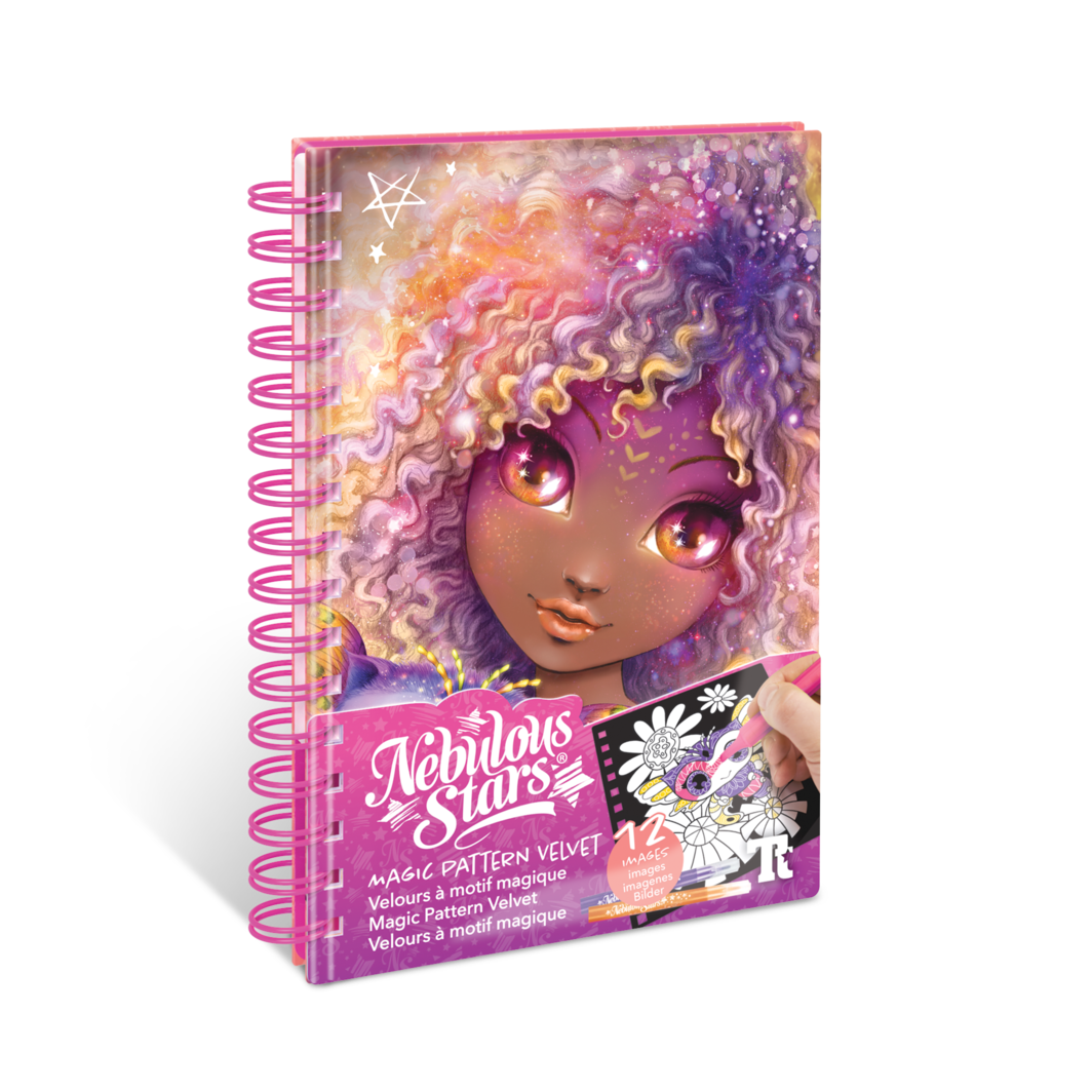 Nebulous Stars Small Creative Book Magic Pattern Velvet – Toyworld NZ