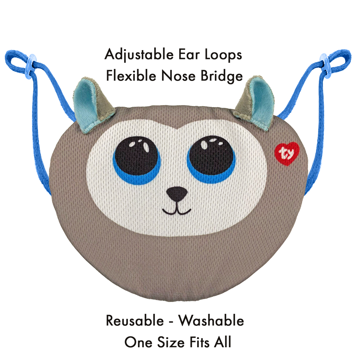 Ty Face Mask Slush the Husky | Toyworld NZ