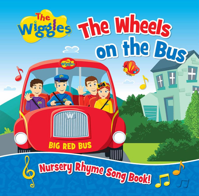 The Wiggles The Wheels On The Bus Nursery Rhyme Song Book – Toyworld NZ