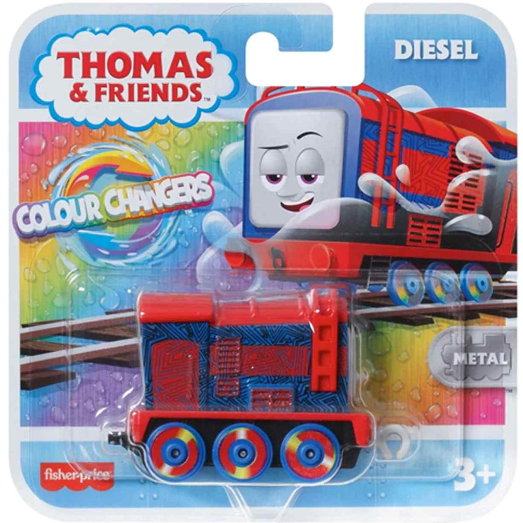 Fisher Price Thomas and Friends Push Along Train Diesel Colour Changer ...