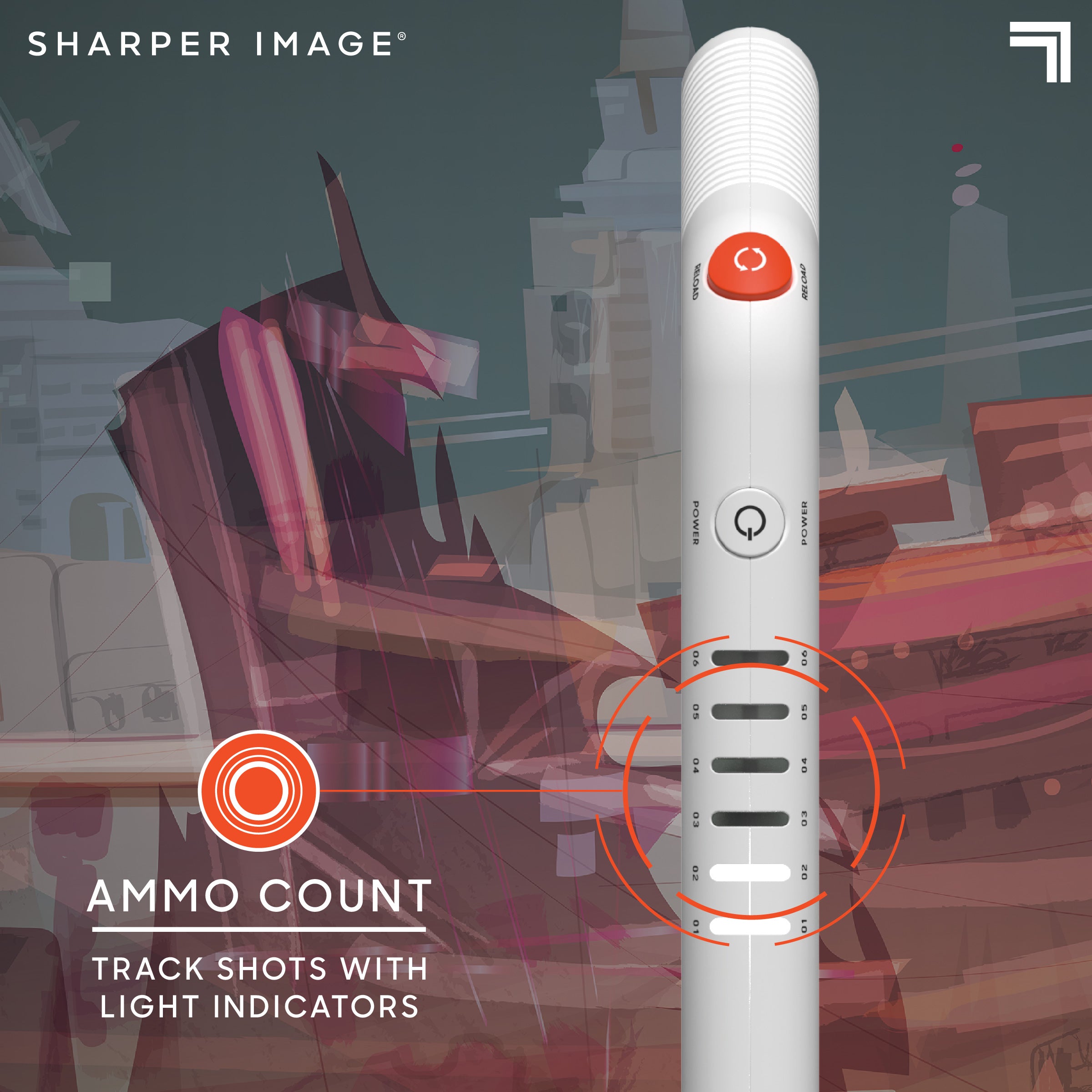 Sharper Image Laser Tag Handtank Attack Pack – Toyworld NZ