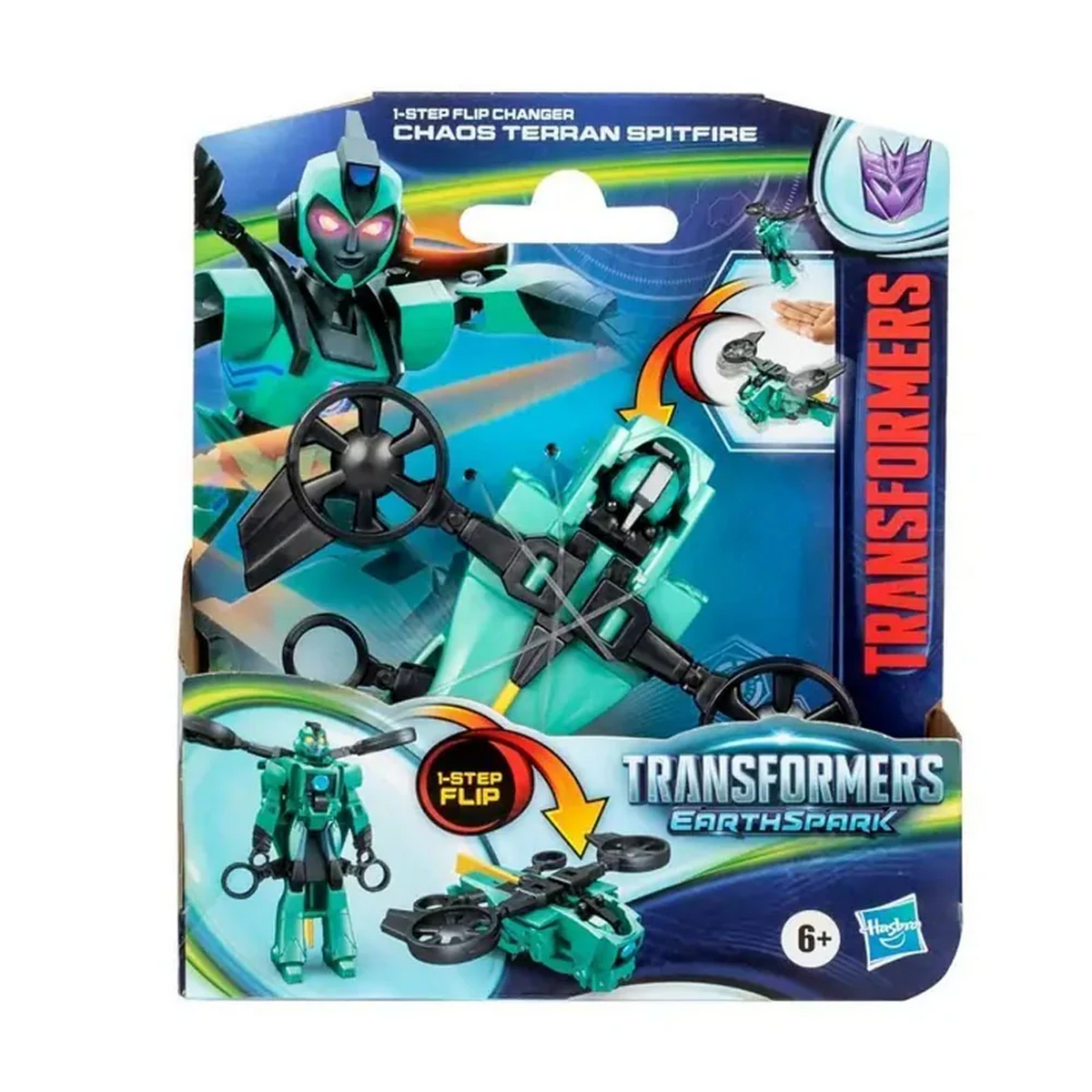 Transformers Earthspark 1 Step Flip Spitfire – Toyworld NZ