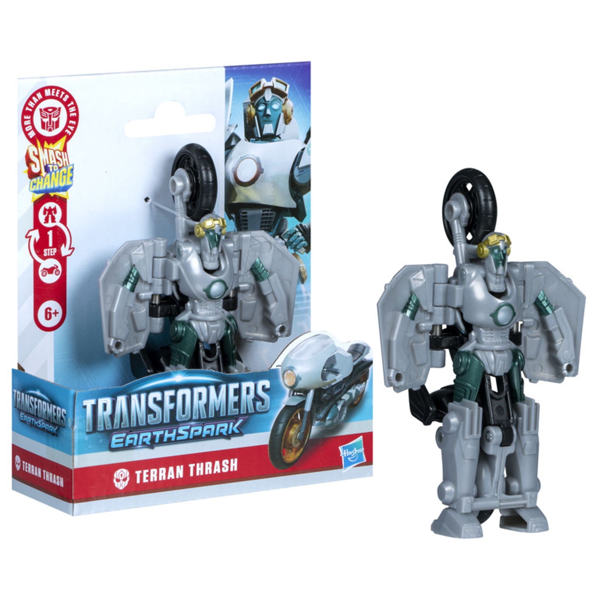 Transformers Earthspark 1 Step Smash Changers Thrash – Toyworld NZ