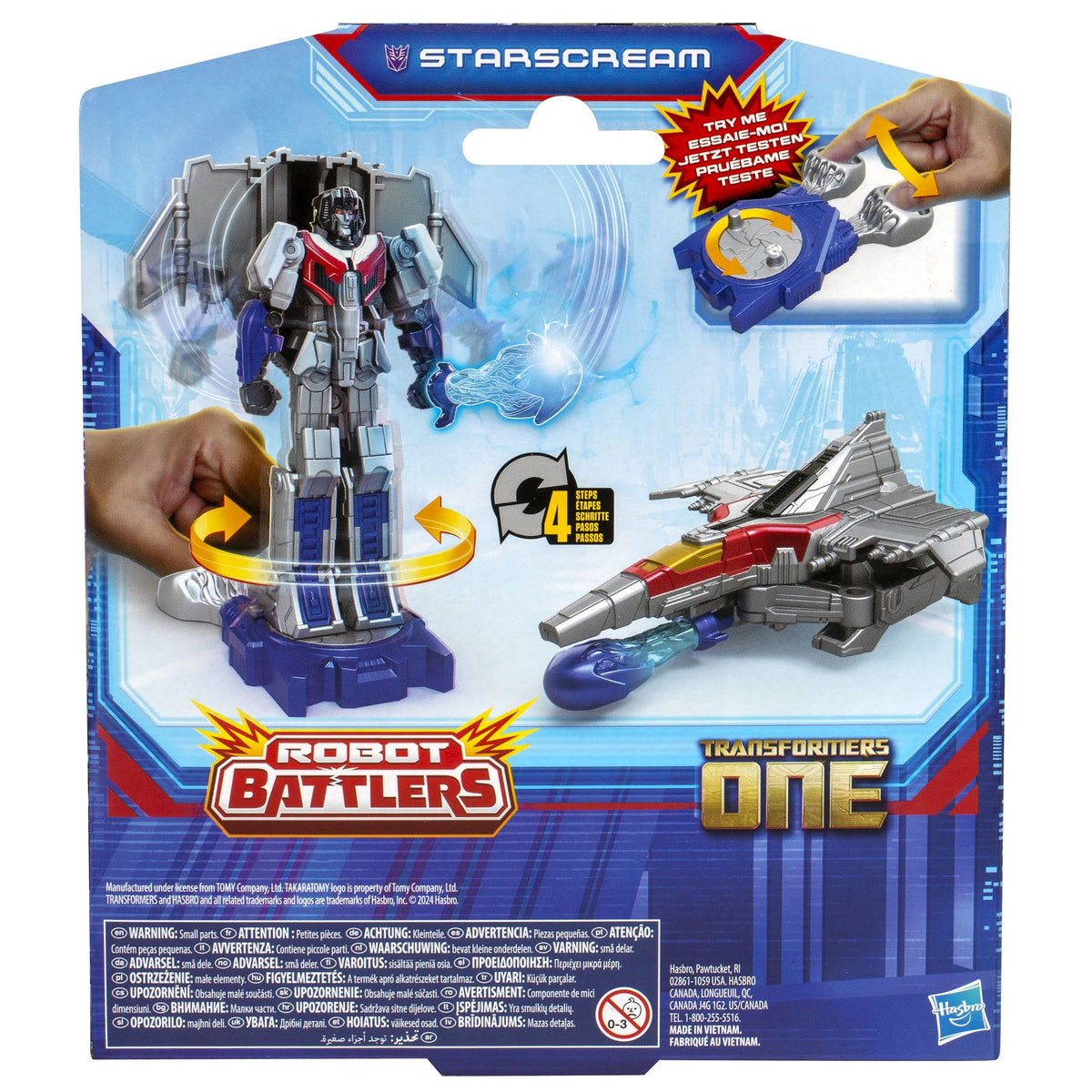 Transformers: One Robot Battlers Starscream – Toyworld NZ