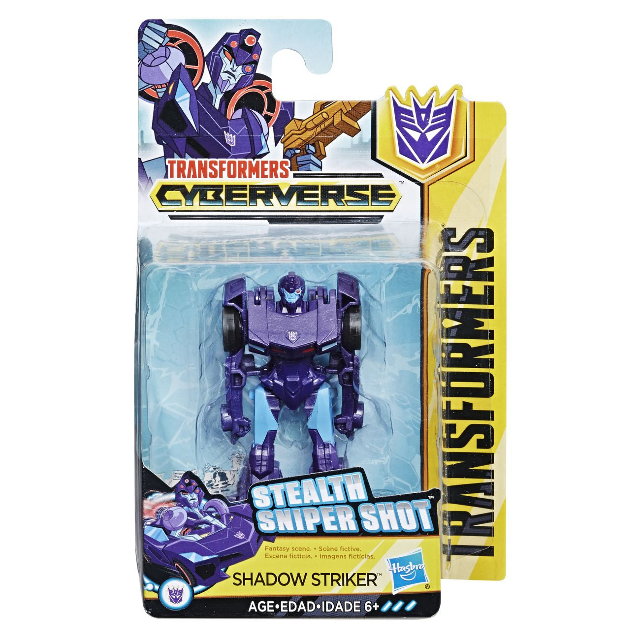 Transformers Cyberverse Scout Class Figure Stealth Sniper Shot Shadow ...
