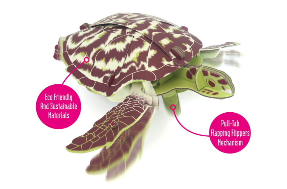 Build Your Own Mini Build Sea Turtle – Toyworld NZ