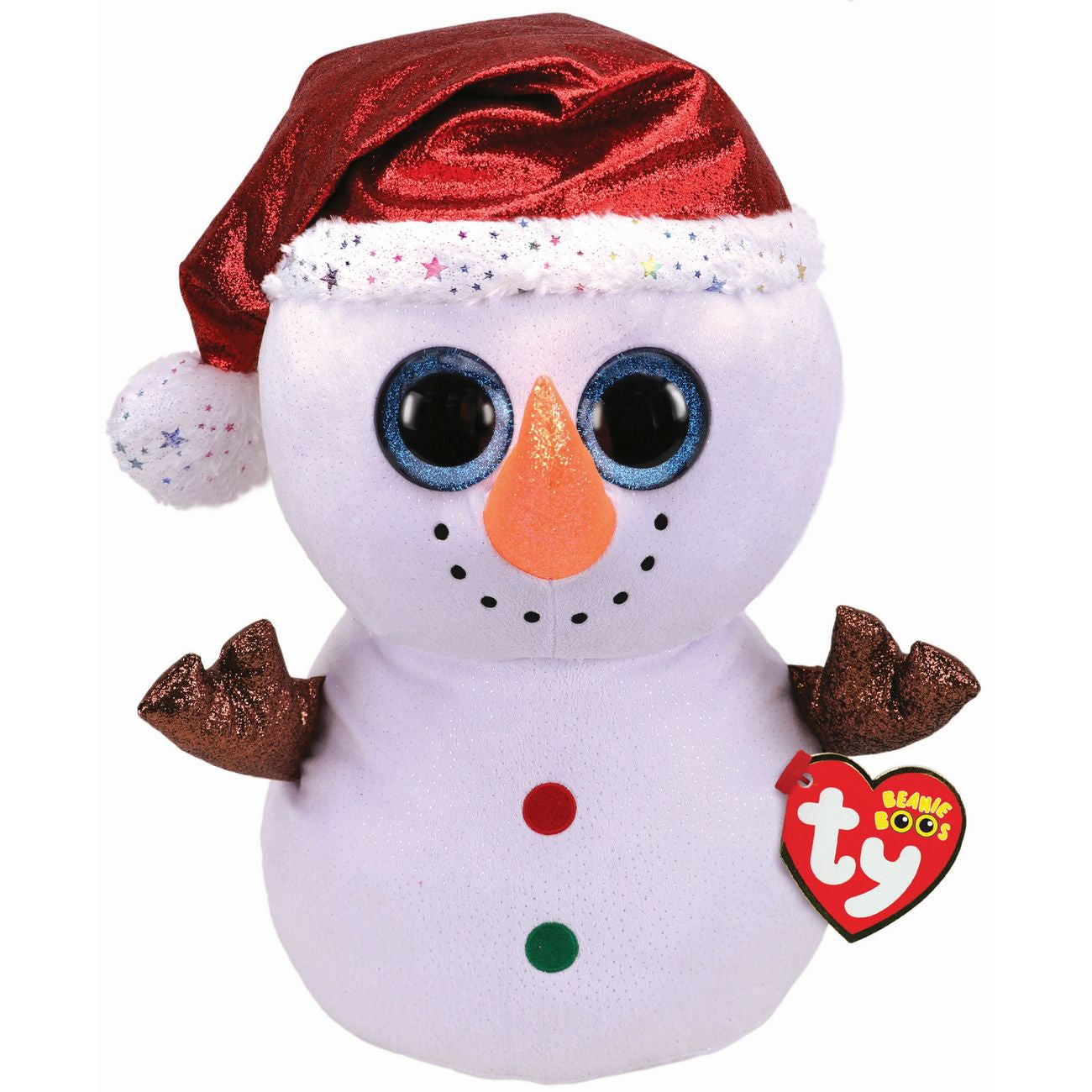 Ty Beanie Boos Flurry The Snowman Large | Toyworld NZ
