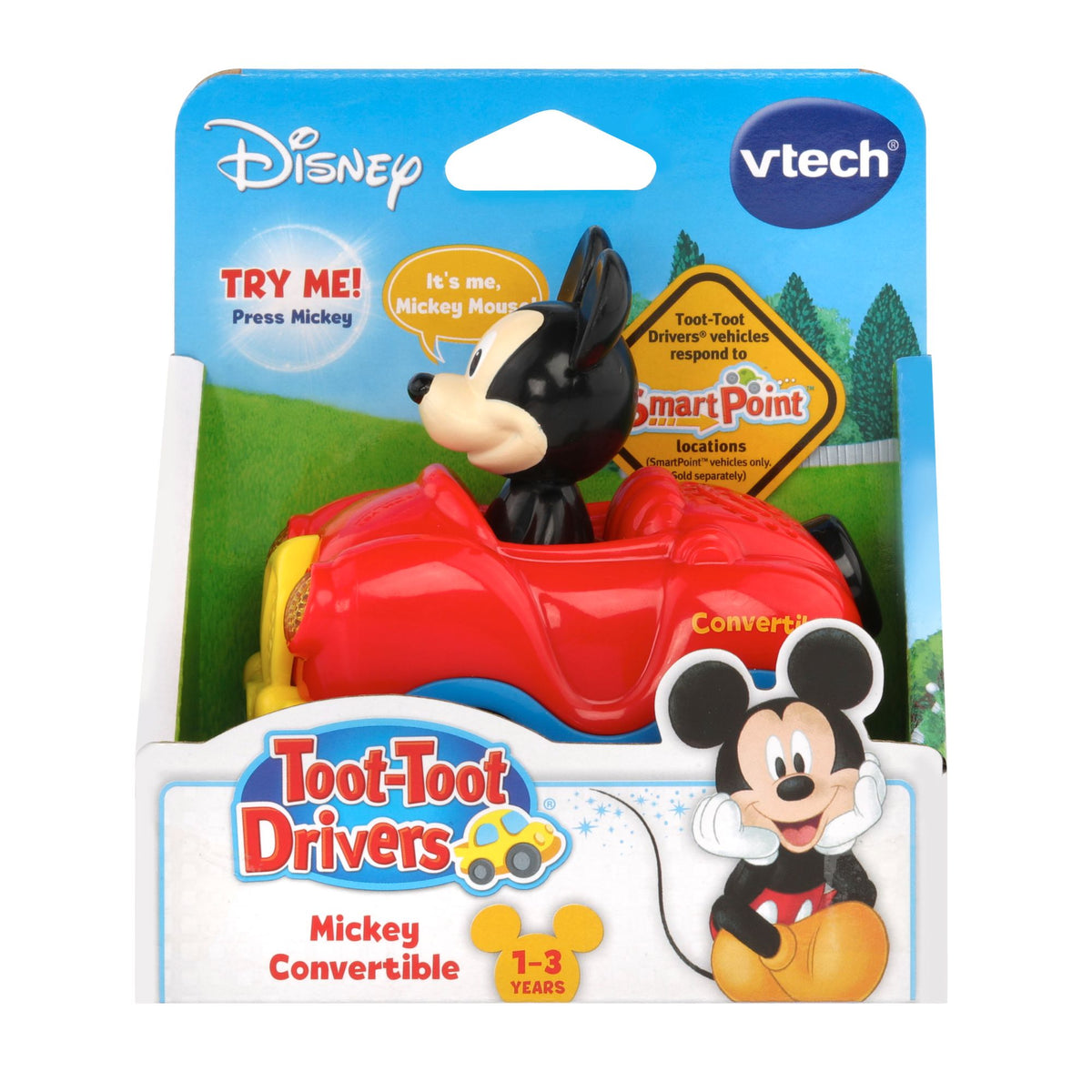 VTech Disney Toot-Toot Drivers Mickey Convertible – Toyworld NZ