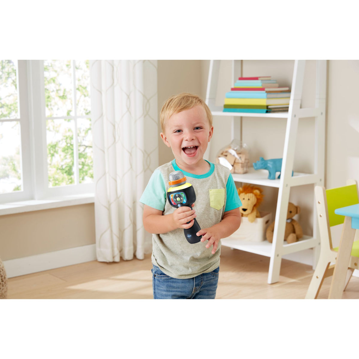 VTech Singing Sounds Microphone – Toyworld NZ
