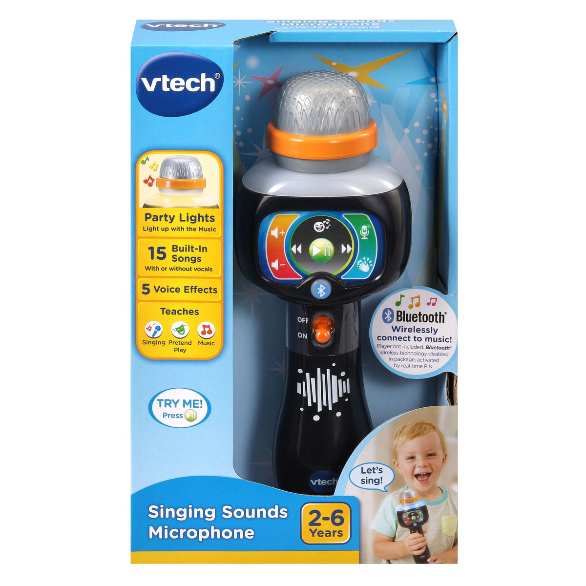 VTech Singing Sounds Microphone – Toyworld NZ