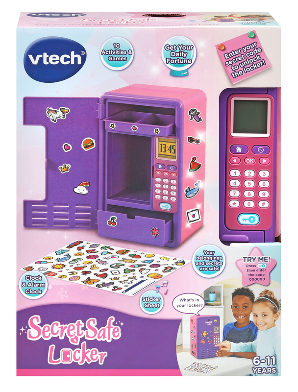 VTech Secret Safe Locker Pink – Toyworld NZ