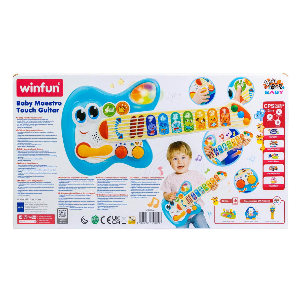 WINFUN BABY MAESTRO TOUCH GUITAR – Toyworld NZ