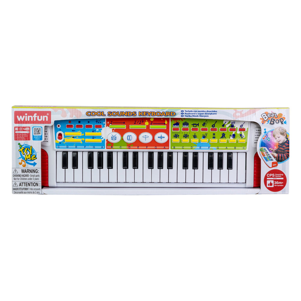 Winfun Beat Bop Cool Sounds Keyboard – Toyworld NZ